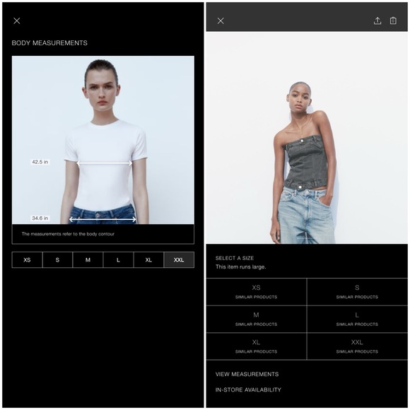 Zara | Tops | Zara Trf Corset Style Denim Top | Poshmark